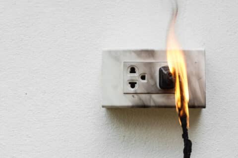 Warning Signs of an Electrical Fire | American Restoration